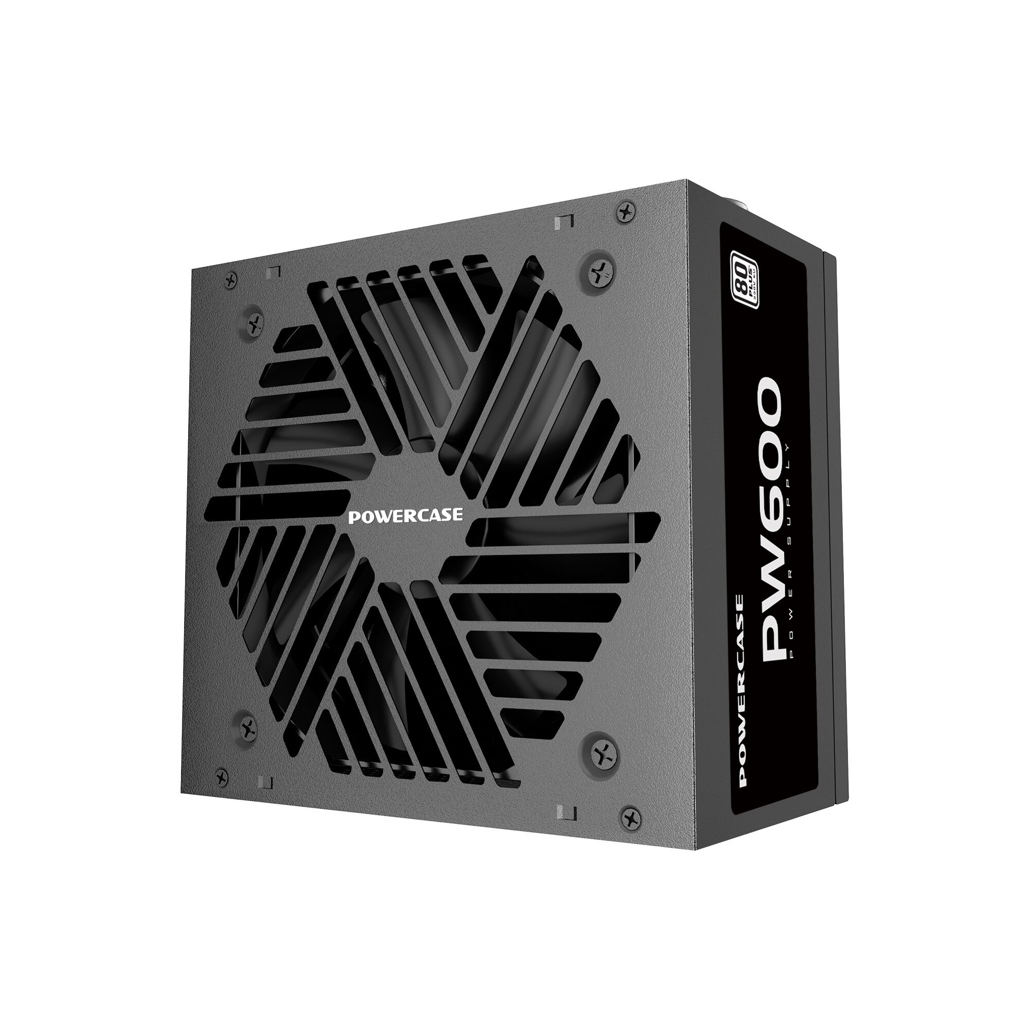 Блок питания компьютера Powercase PW600, 600Вт