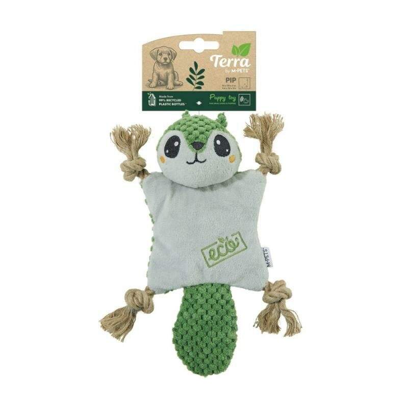 Игрушка MPets для щенков мягкая TERRA PIP белка-летяга 25см