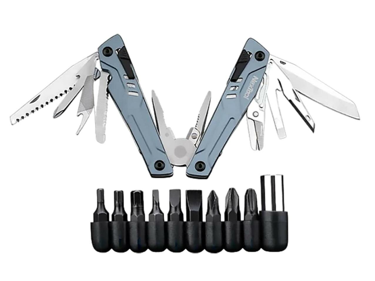 Мультитул Xiaomi NexTool Sailor Pro 14-in-1 Multi-Function Tools (NE20223) серый