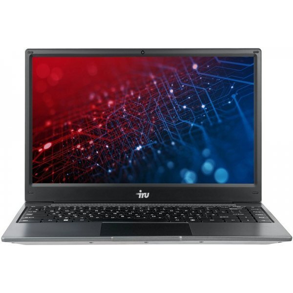 Ноутбук iRU 14TLHC 1996902, 14", IPS, Intel Core i3 1115G4 1.7ГГц, 2-ядерный, 8ГБ LPDDR4, 512ГБ SSD, Intel UHD Graphics, Windows 11 Pro Professional, серый