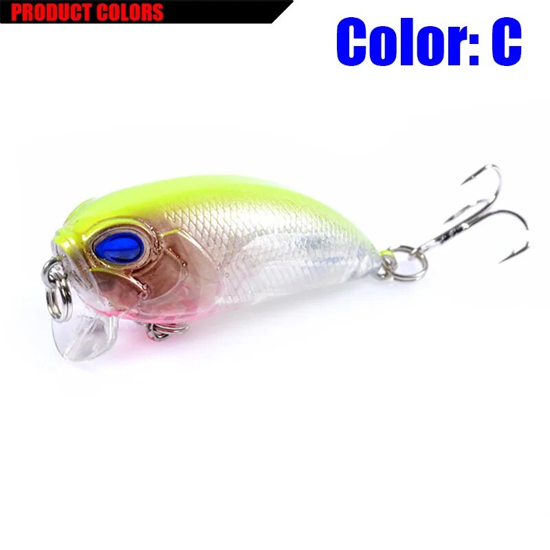 Проleurre Topwater Minnow блесна 50мм 7г Белый, C