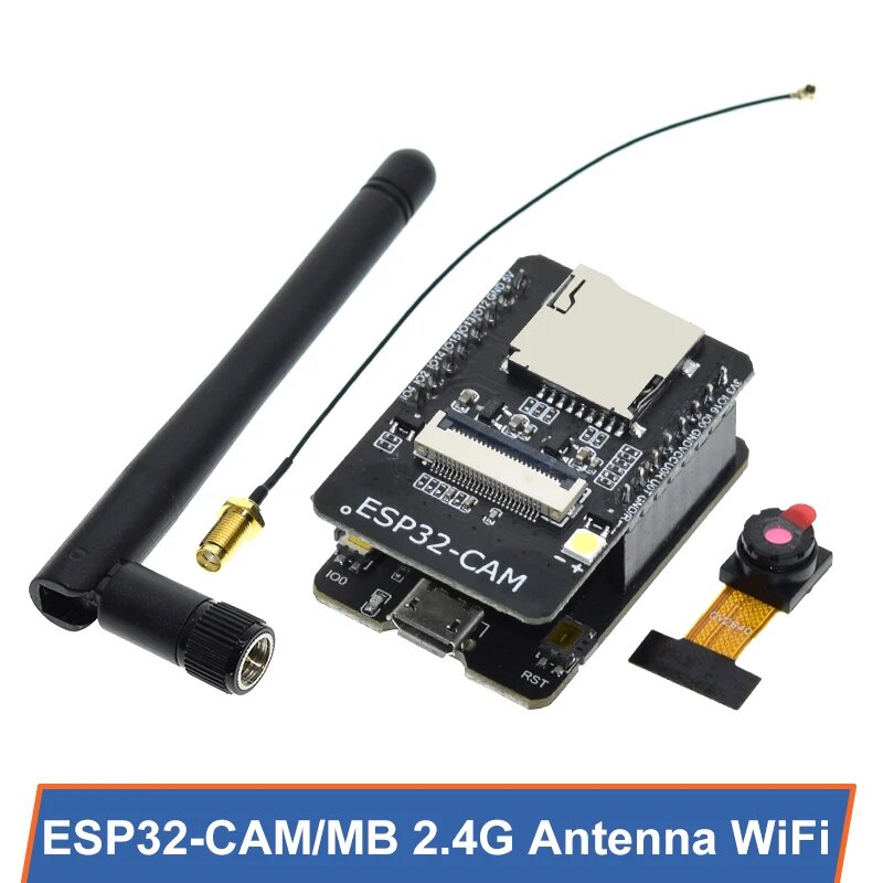 ESP32-CAM WiFi модуль с камерой OV2640 CAM-MB With Antenna