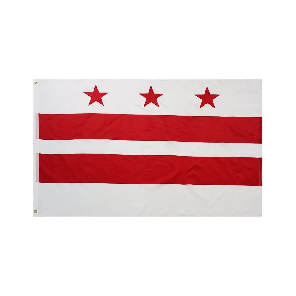 FLAGICTS Флаг Вашингтона 90x150 см