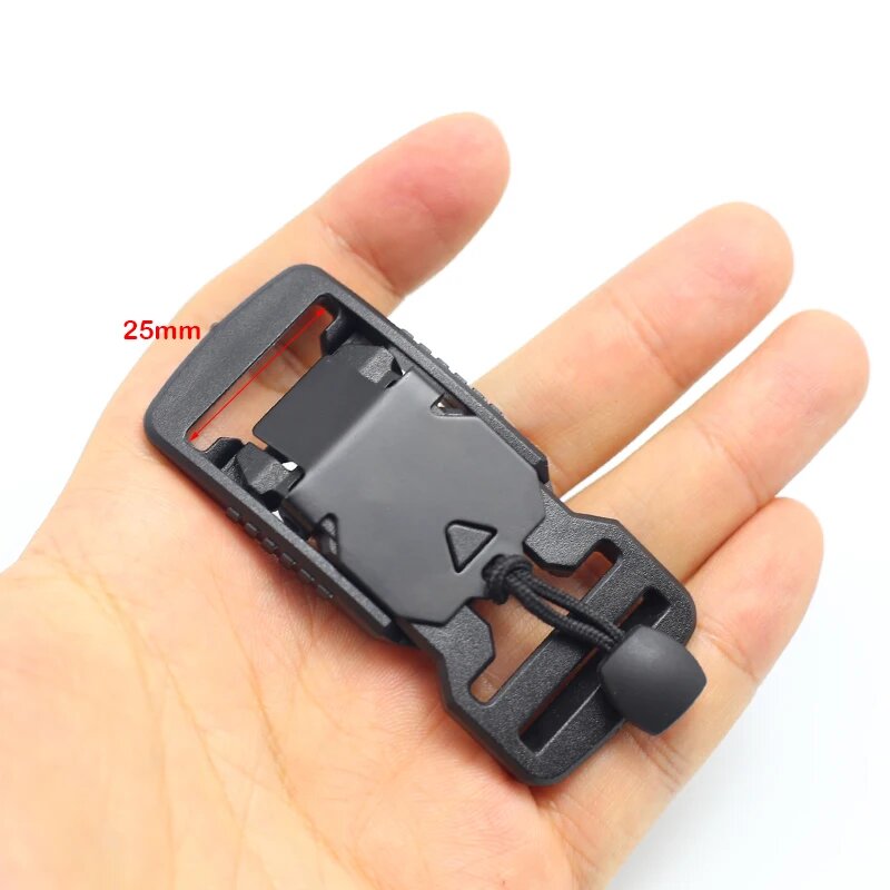 Магнитные пряжки GVINE черные пластиковые 20 мм 25 мм 32 мм 40 мм 25mm