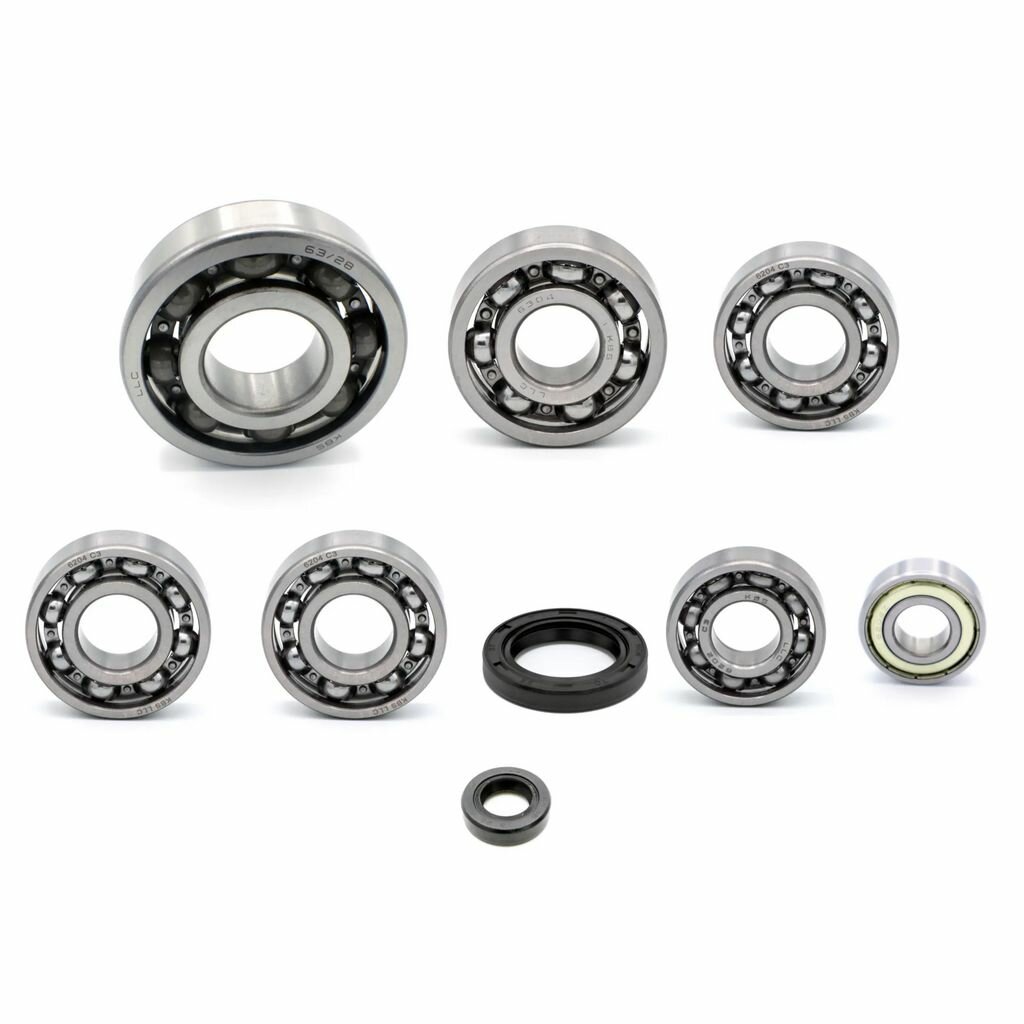 Корпус двигателя, подшипники и уплотнения, совместимые с Kawasaki Eliminator 125.