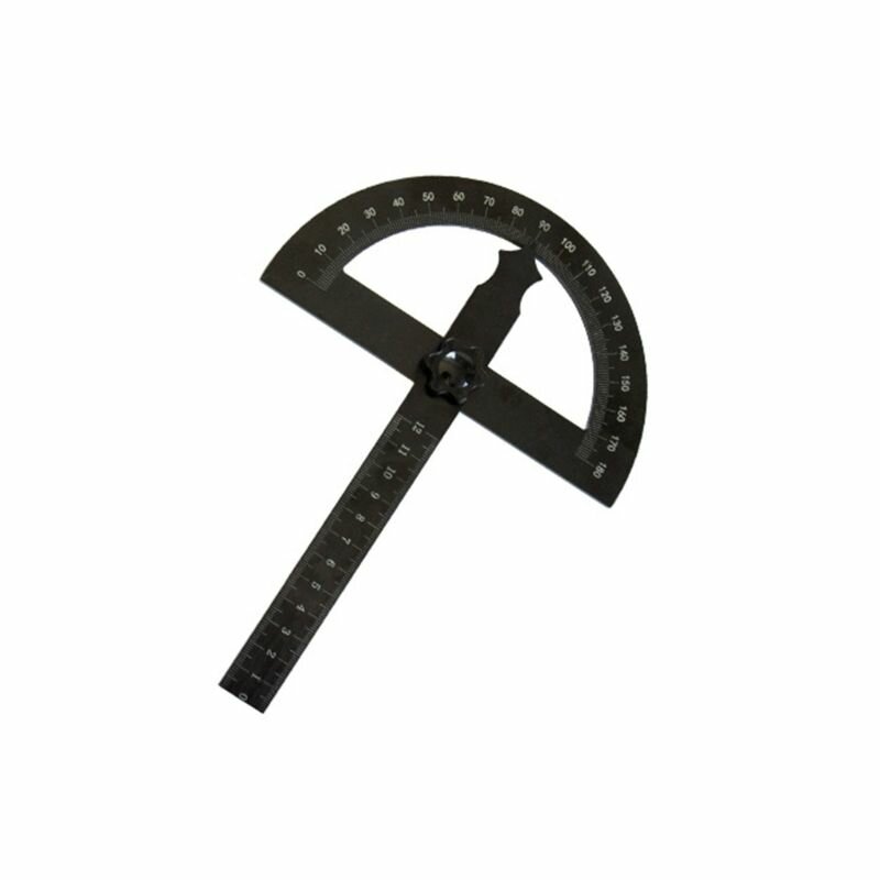 Транспортир-угол 0-180 градусов, регулируемая многофункциональная полукруглая линейка, математический измерительный инструмент, столяры, сделай сам