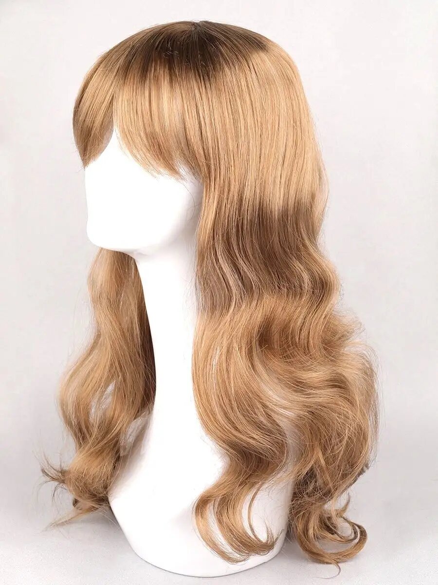 Парик СмеХторг "Newstyle", для Нового года, цвет коричневый, длина 50 см