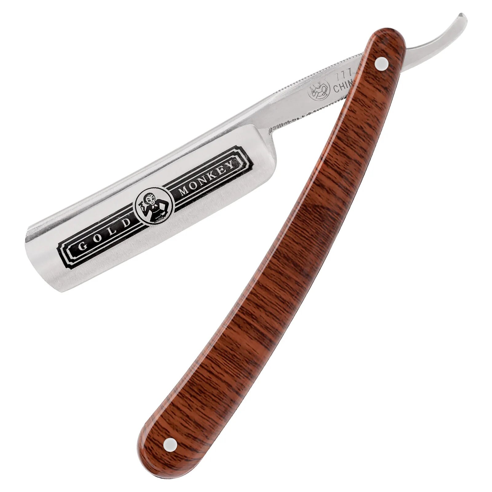 Бритва BARBERTOP Золотой доллар классическая стальная D