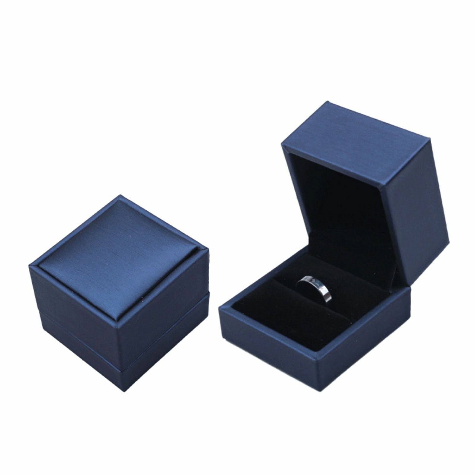 Кольцевая коробка светодиодные ювелирные украшения подарки на свадьбу