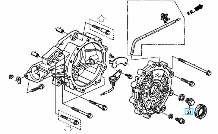 Болт, сливная пробка, 20MM (Оригинал)