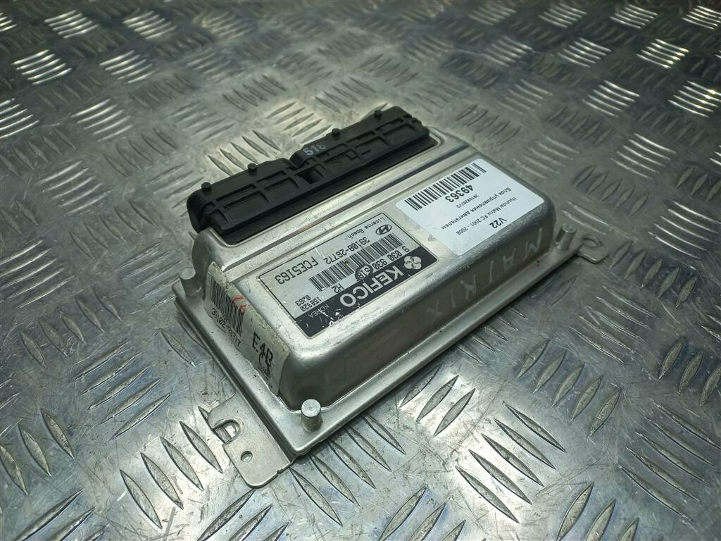 Блок управления двигателем Б/У для Hyundai MATRIX I (2001—2005) 3910826772
