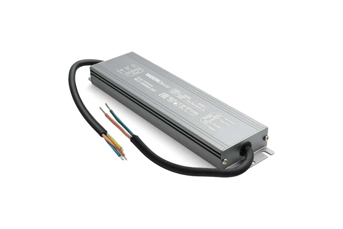 Wolta Блок питания Decor 150Вт, 24В, максимальная степень защиты IP67 WLD-150W/02-24V