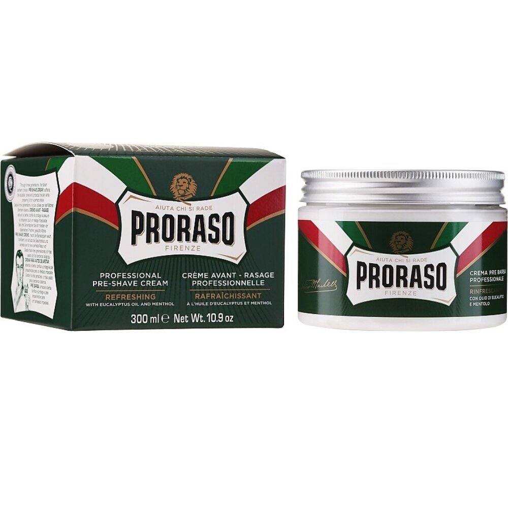 Крем до бритья Proraso REFRESHING EUCALYPTUS & MENTHOL (Эвкалипт и Ментол), 300 мл