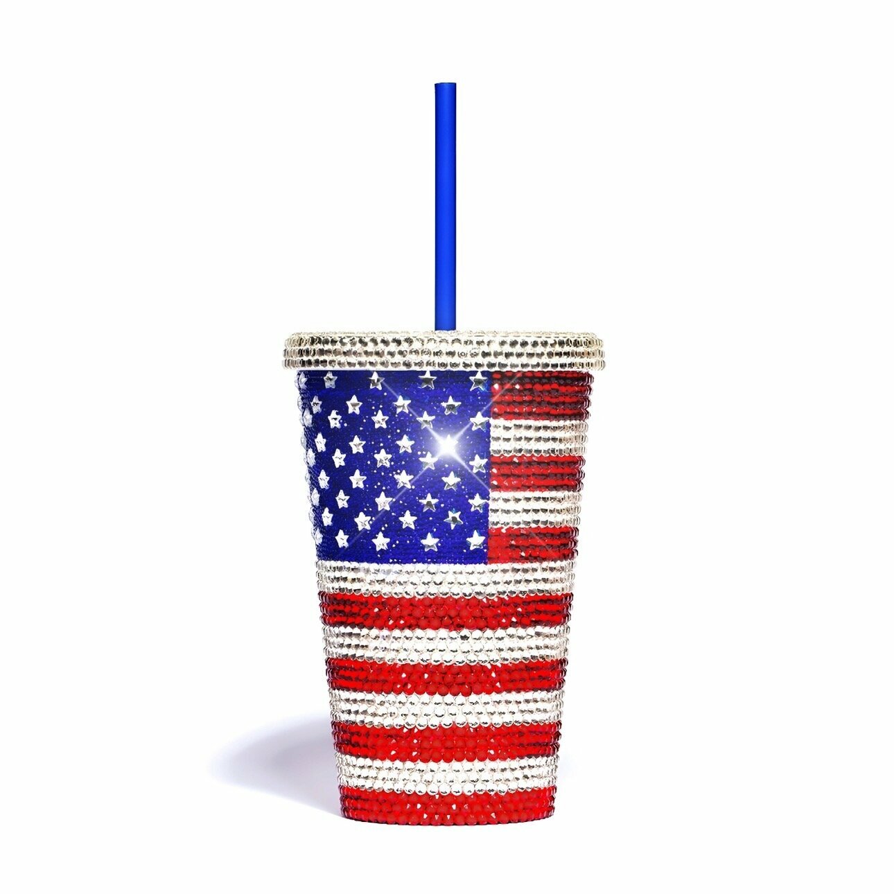 Стакан-термос/ термокружка Swarovski Флаг Америки