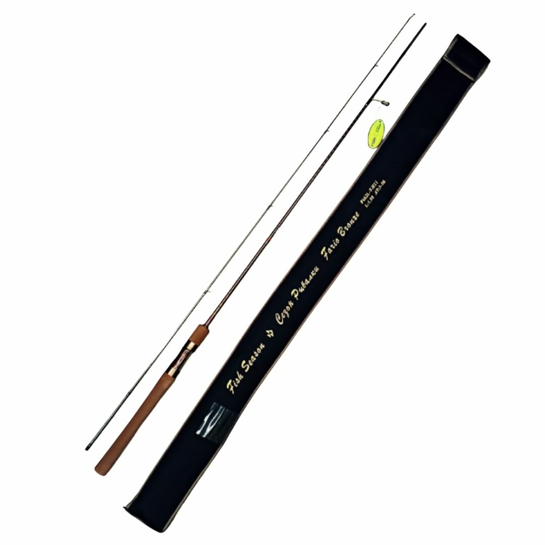 Спиннинг Fish Season Fario Bronze F662L-T-H11, 1.98м, тест 3-10гр(Tubular)
