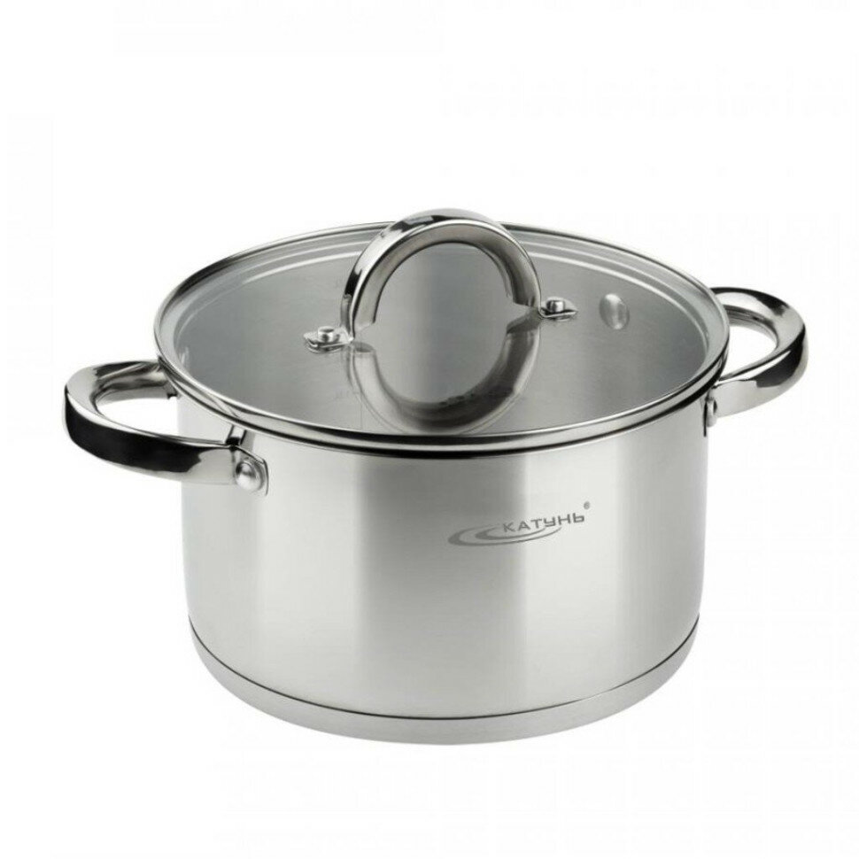 Катунь этна (КТ21-D-20), Кастрюля 3,5л; 20*11,5см, индукционное дно