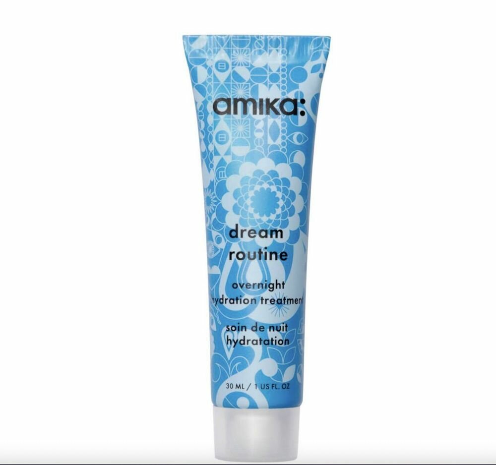 Ночное увлажняющее средство для волос мини-формат AMIKA Dream Routine overnight hydration treatment 30ml