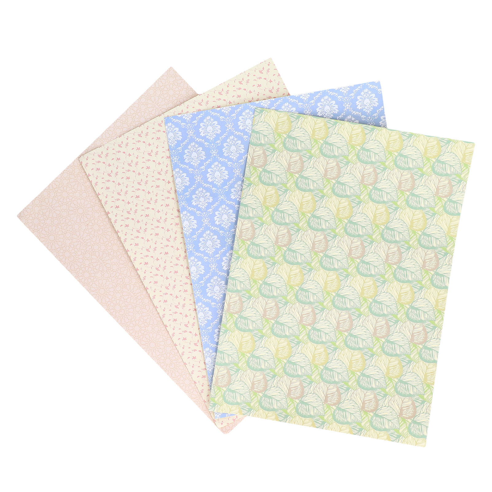 1:12 Шкал -домик настенный домик 4 листы разные узоры прекрасные миниатюрные кукол обои дома