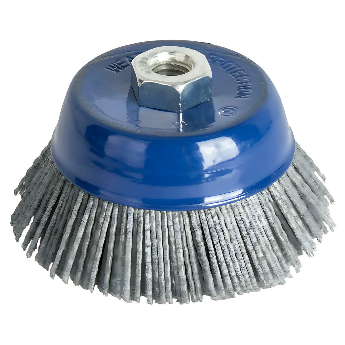 Щетка для УШМ 100 мм (чашеобразная, М14, абразивная) ПРАКТИКА 242-687