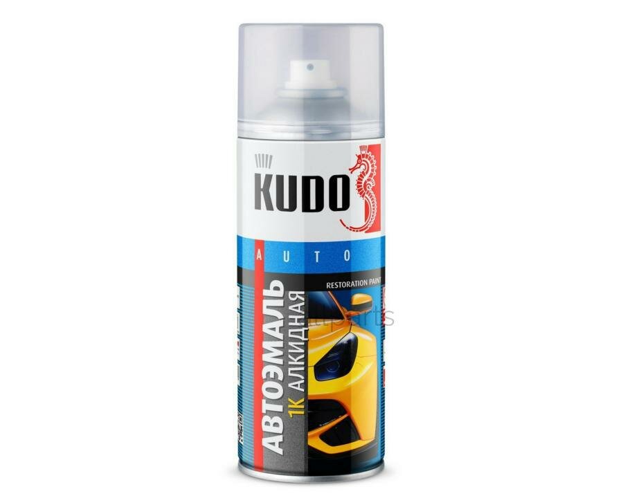KUDO KU-4049 Эмаль автомобильная ремонтная темно-коричневый 793 520 мл KUDO KU-4049