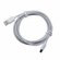Белый Micro USB кабель 3м для Android