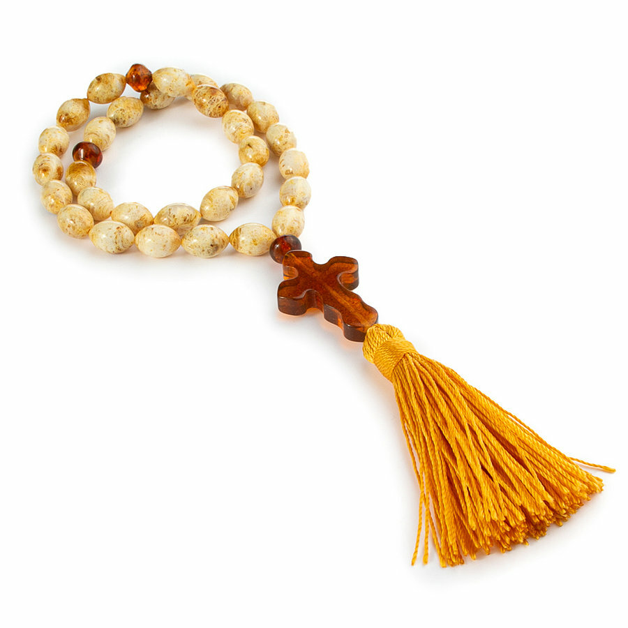 Чётки, янтарь