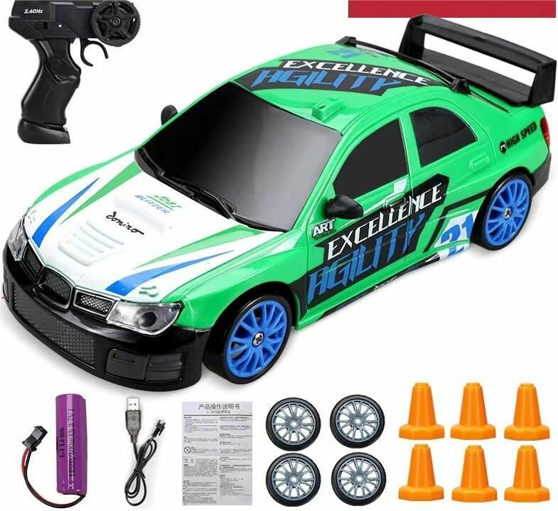 Мощный 4-колесный привод RC drift car toy 2.4G быстрый дрифт гоночный радиоуправляемая модель игры AE86F8 автомобильная игрушка