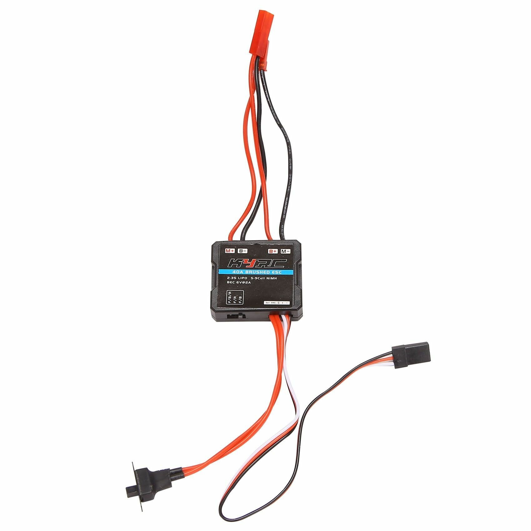 40A Матовый электронный регулятор скорости ESC для WPL C24 C34 MN D90 MN99S MN86