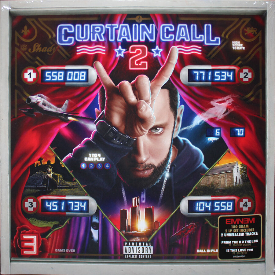 Виниловая пластинка Eminem - Curtain Call 2 (2LP), (Compilation), (Gatefold) 2022