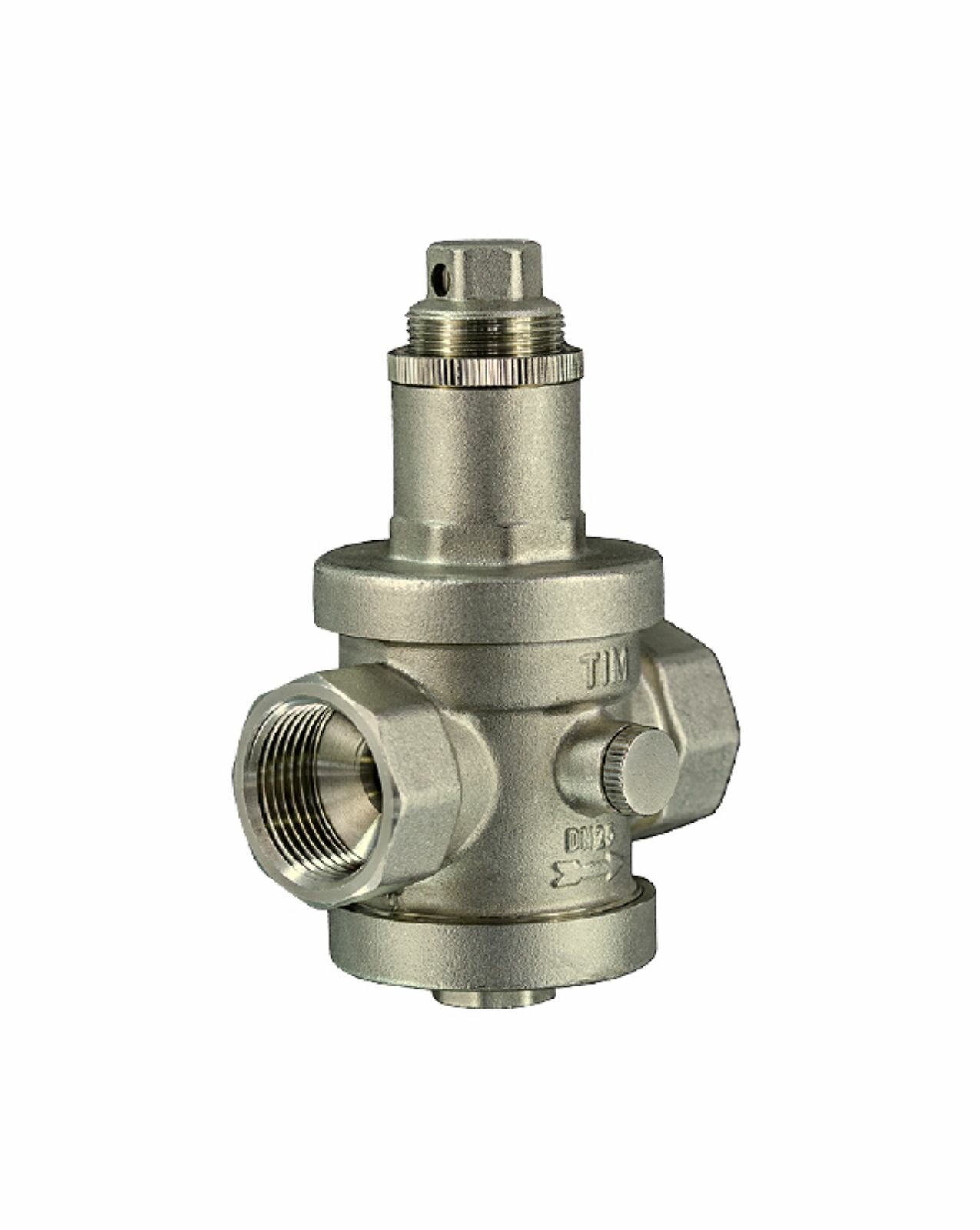 Редуктор давления для воды 11/4' под манометр, никелированный TIM-BL2805B