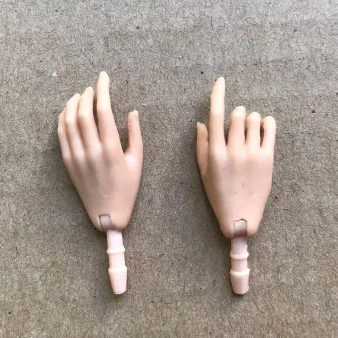 Кукольные аксессуары MENGF FR, сменные руки и ноги, 4 стили style C, Black