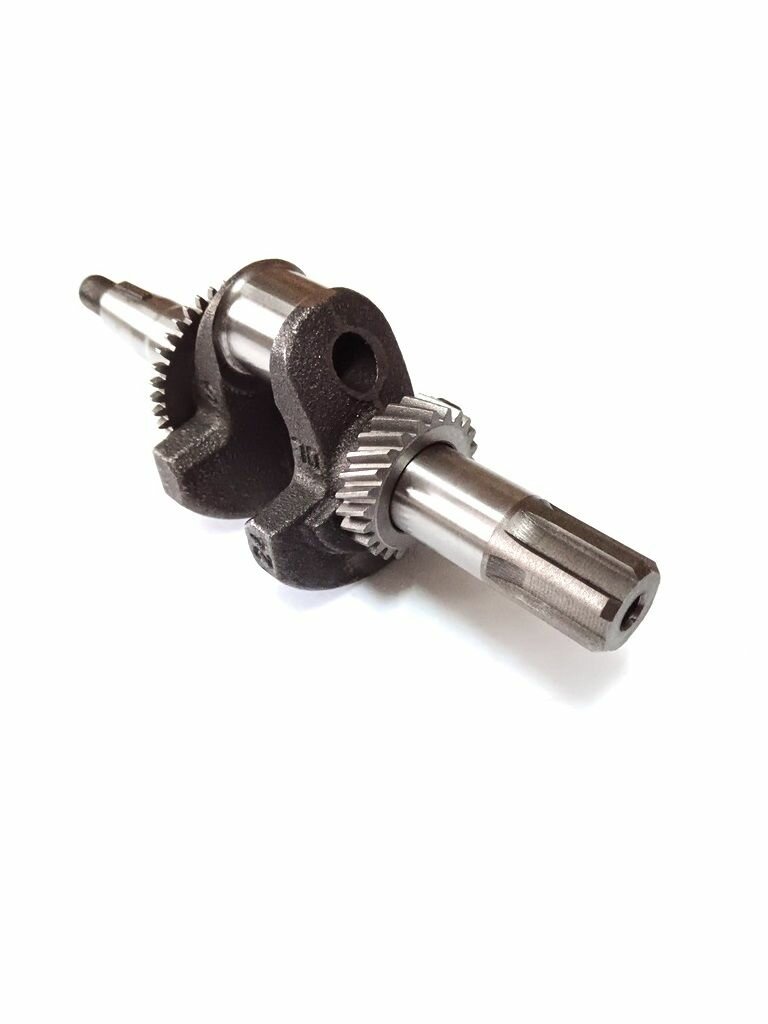 Коленвал двигателя LIFAN 168F / 168F-2, 170F шлицевой вал для мотоблока 6-7 Л. С. (Шлиц - 25 мм)