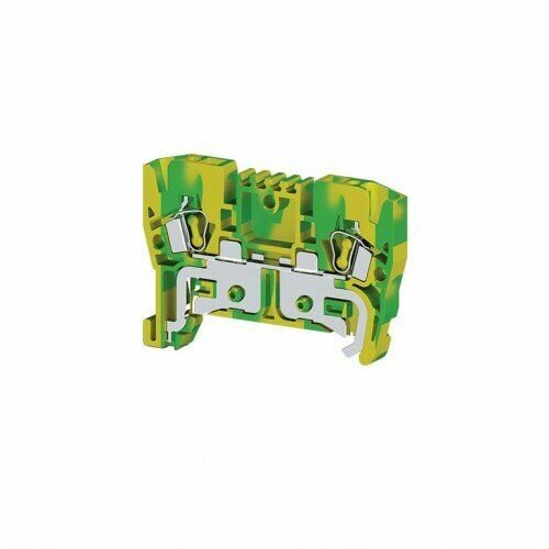 KLEMSAN 336220 Клеммник пружинный 2,5 мм. кв, (земля); YBK2,5T