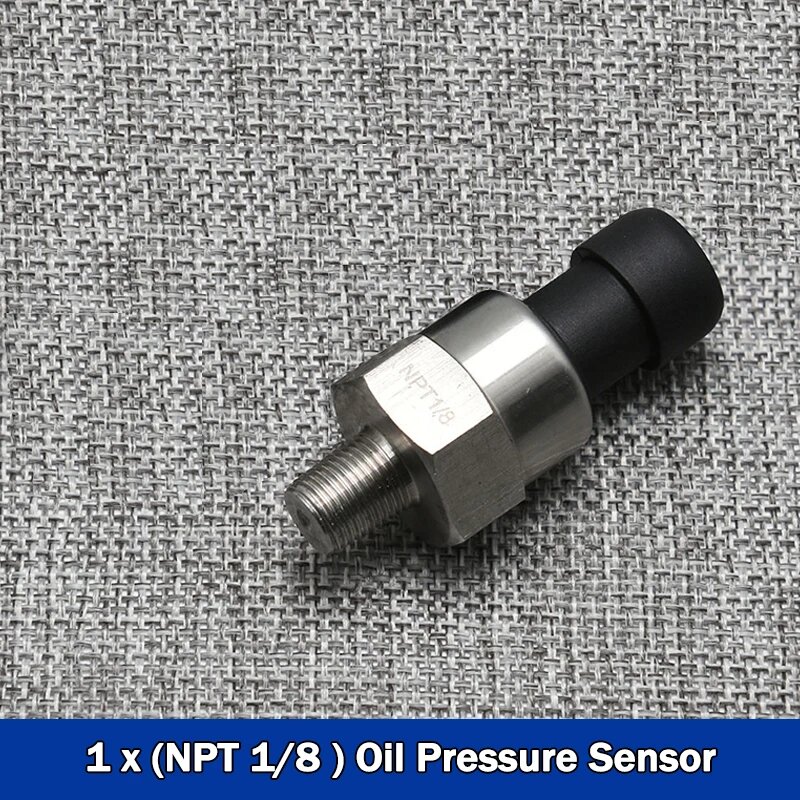 Универсальный датчик давления масла 1/8NPT 1/4NPT M12 * 1,5 датчик давления топлива для 12 В 24 В авто грузовиков NPT1-8