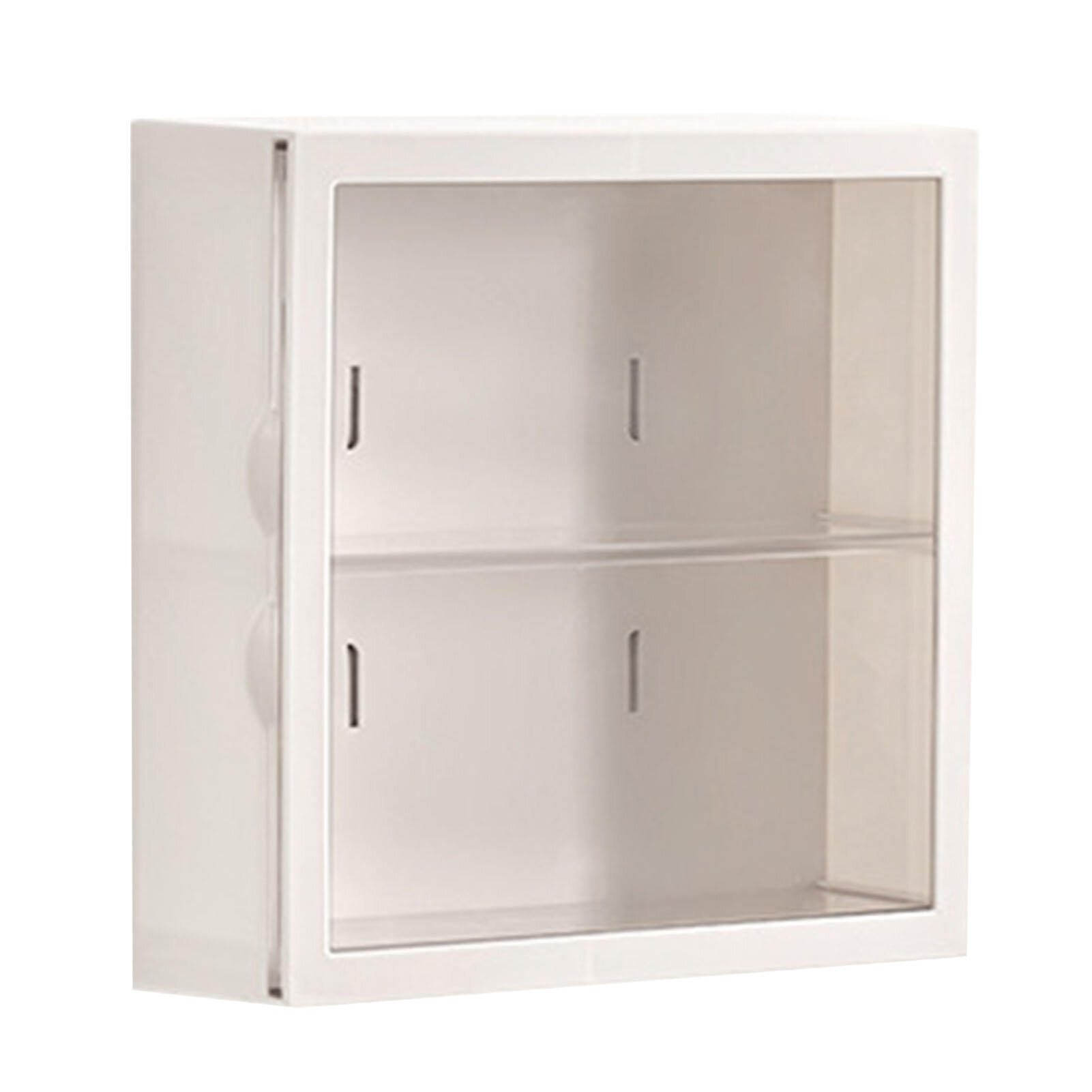 Настенная витрина, глухая коробка, витрина с фигурками, витрина для хранения ремесел, витрина, пыленепроницаемая коробка для хранения игрушек, белый цвет