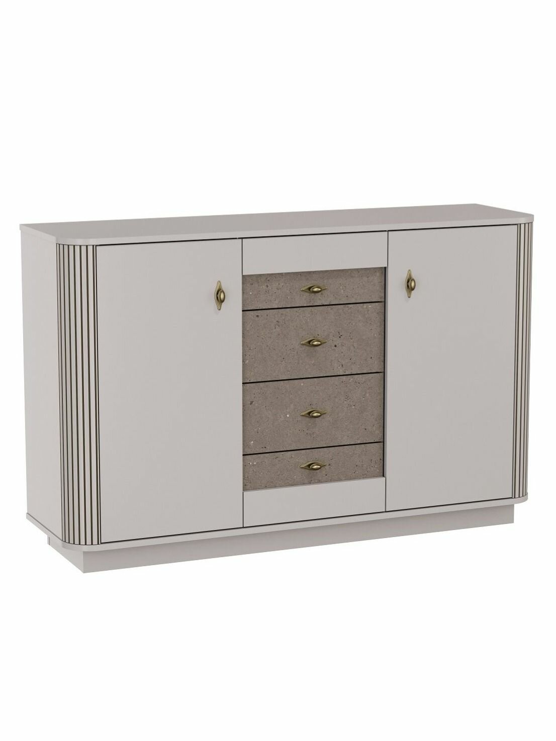 Комод Фантазия 34.11 Кашемир 139х40х89 см