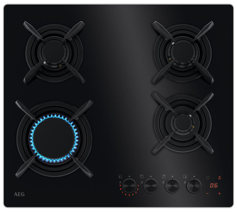 Газовая варочная панель Aeg HKB64453NB