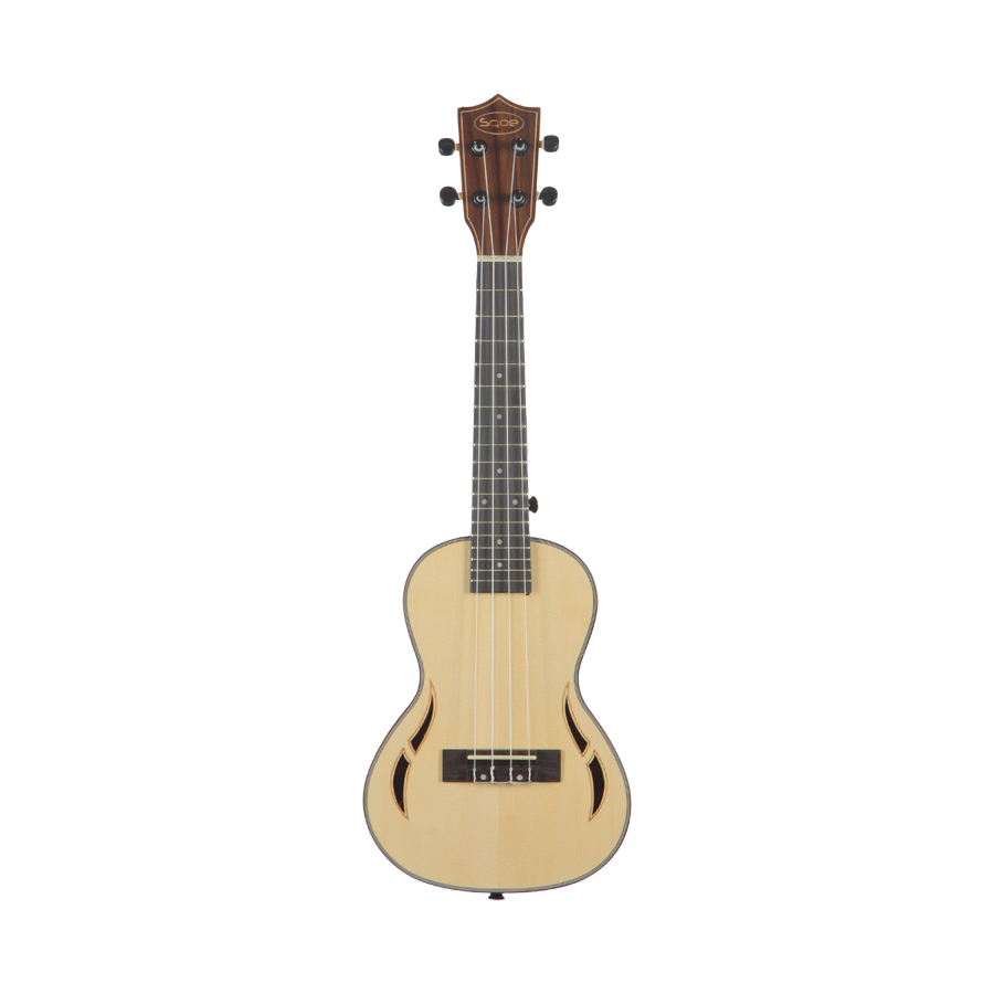 SQOE SQ-UK-24F комплект укулеле концерт и аксессуары
