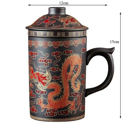 Чашки с фильтрованными керамическими стаканчиками офисные стаканы с водой подарки путешествия кунг - фу чайные сервизы напитки