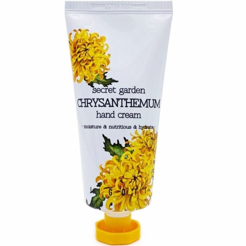 Jigott Крем для рук с экстрактом хризантемы / Secret Garden Hibiscus Hand Cream 100мл