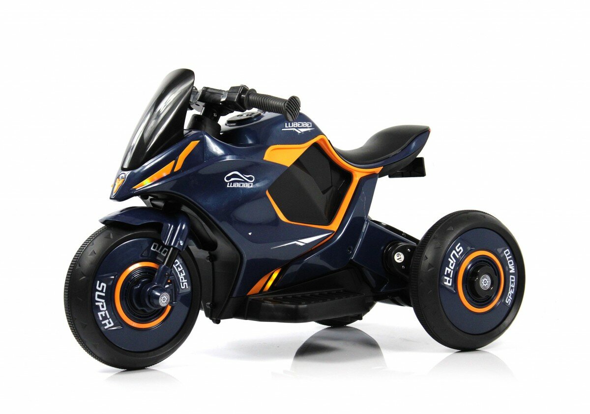 Rivertoys Детский электромотоцикл G004GG синий