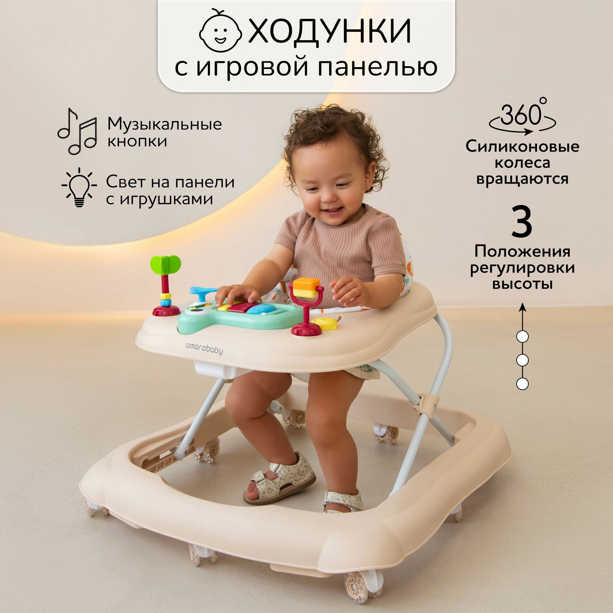 Ходунки-каталка детские