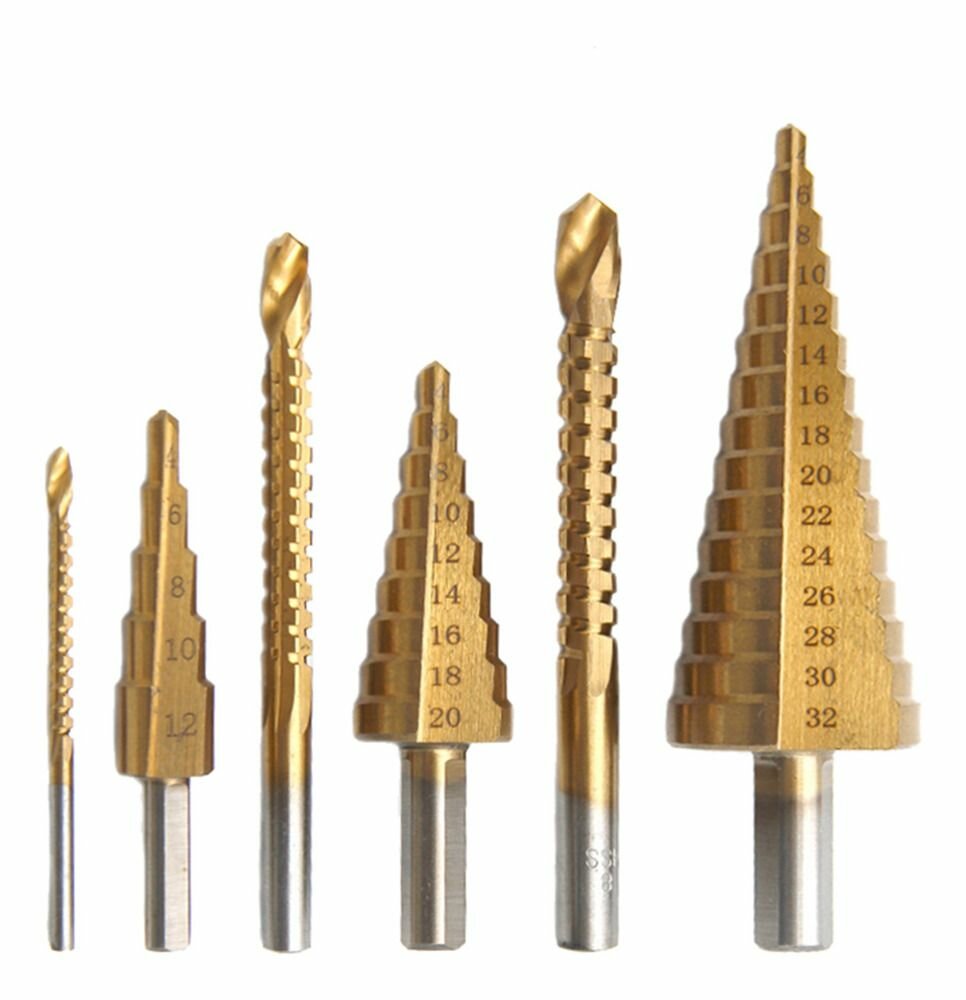 Набор сверл, нержавеющая сталь, для металла, дерева, диаметр 0.25мм