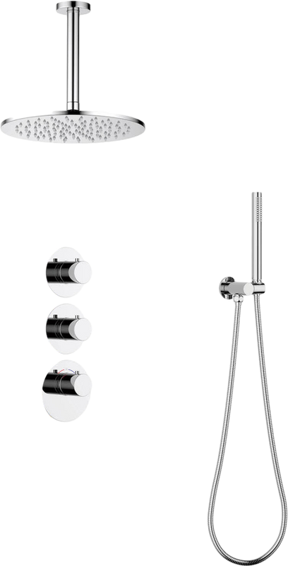 Душевой комплект Timo Saona SX-2399/00SM С внутренней частью, с термостатом, хром