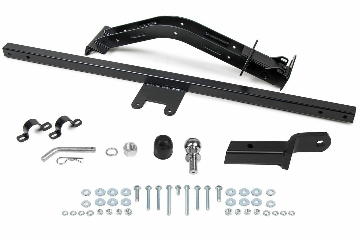 Фаркоп под квадрат Berg для ВАЗ 2121 Urban (Лада Нива урбан) 2014-2021/Niva Legend 2121 (Нива Легенд) 2021-н. в./Niva Legend 2131 2021-н. в, шар E, 600/75 кг, F.6017.003