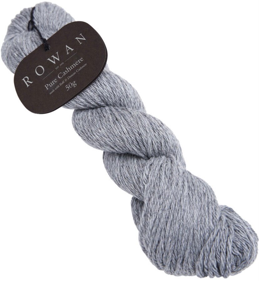 Pure Cashmere /Пьюр Кашемир/ пряжа Rowan, 100% кашемир, 50г/137м, 9802237 (100, flannel (фланерь), серый)
