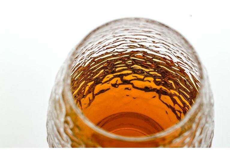 1 кокон молоток ручной работы хрустальное искусство старый виски стакан Verre рок бокал пиво вино бокал