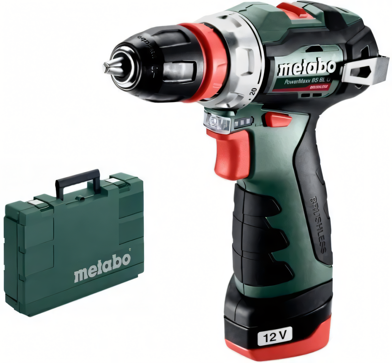 Аккумуляторная дрель-шуруповерт Metabo POWERMAXX BS BL Q (601749500)