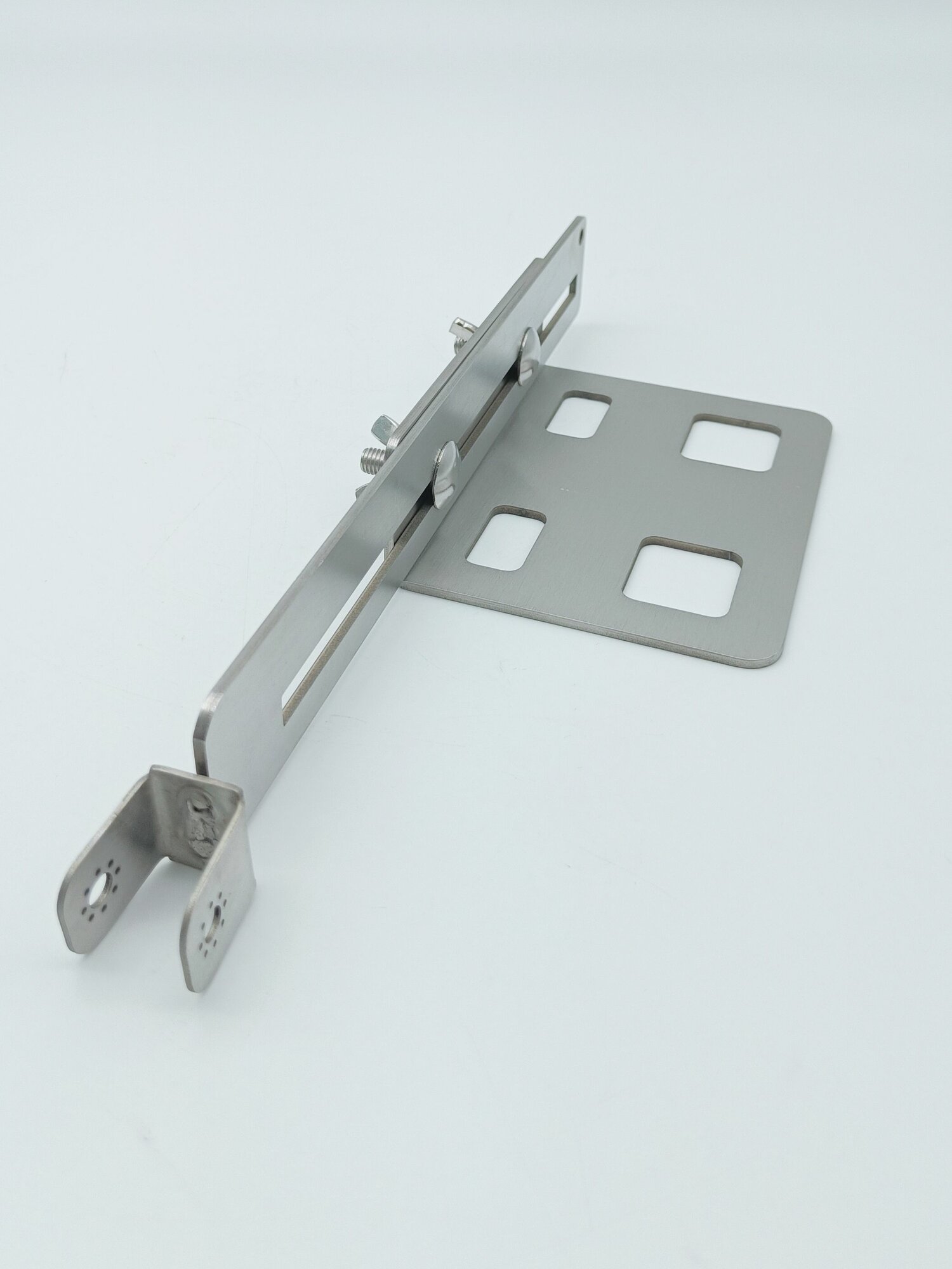 Крепление датчика эхолота под кронштейн транцевых колес лодки ПВХ, съемный прямой держатель на тране