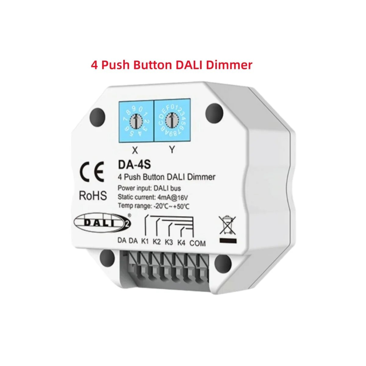HCSOYES 4-кнопочный DALI диммер DA-4S
